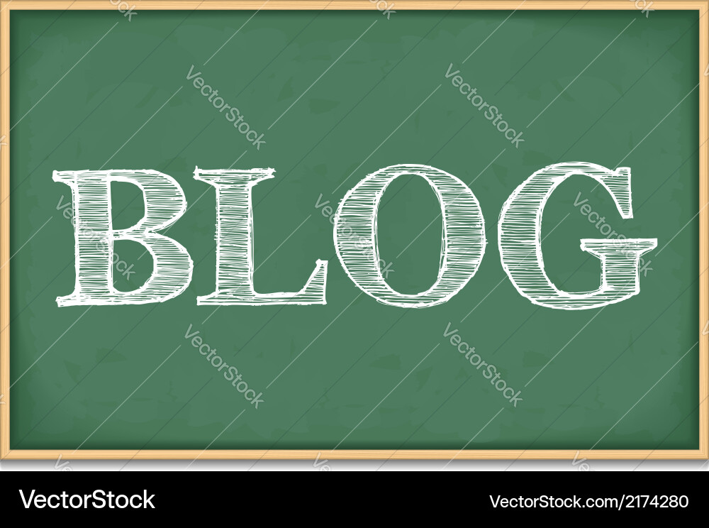 Blog Royalty Free Vector Image - VectorStock
