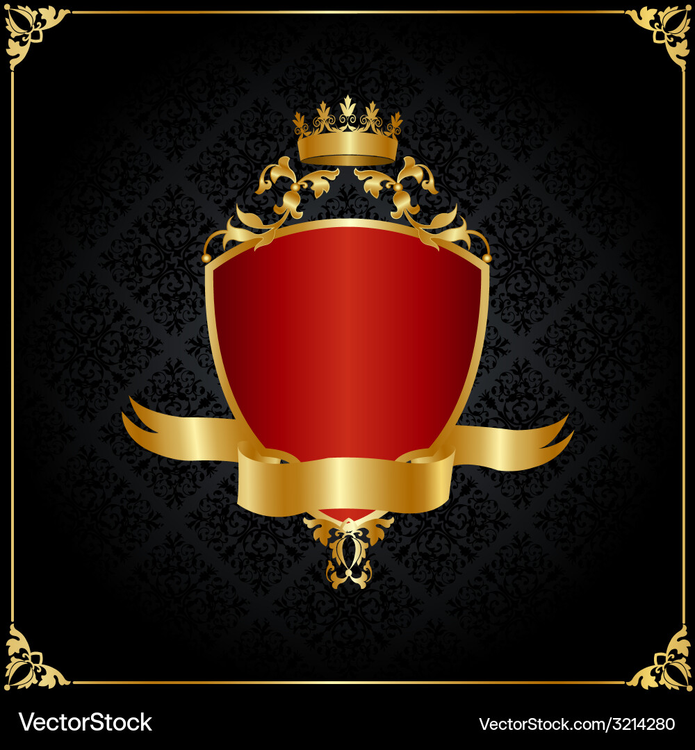 Royal background Royalty Free Vector Image - VectorStock