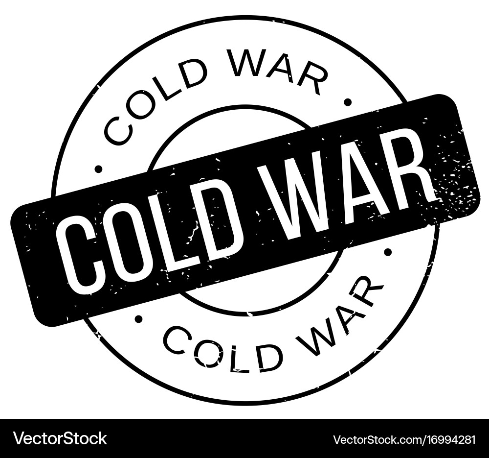 Cold war rubber stamp Royalty Free Vector Image