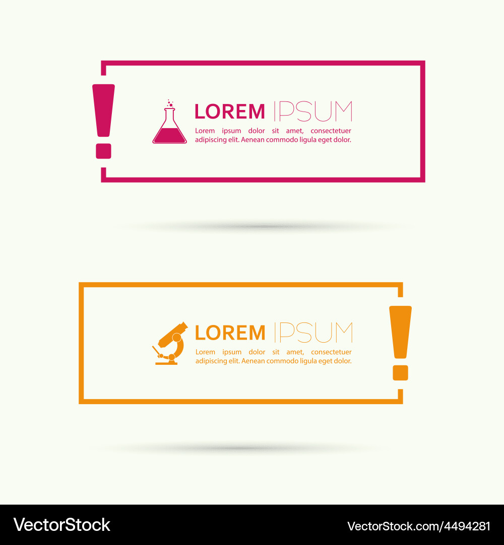 Exclamation mark icon Royalty Free Vector Image