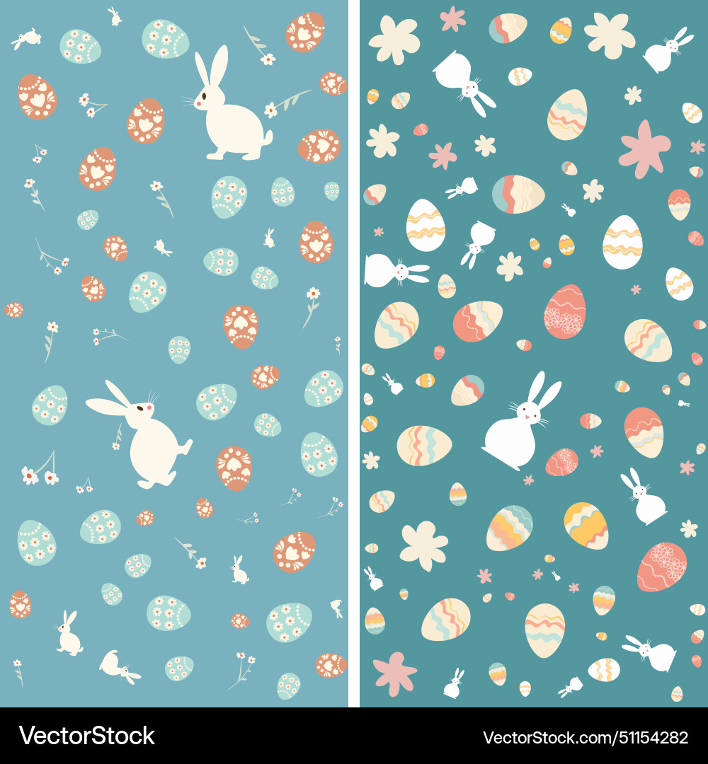 Easter themed background 024 Royalty Free Vector Image