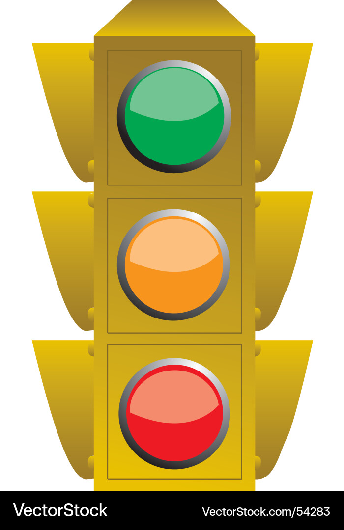 Traffic lights Royalty Free Vector Image - VectorStock