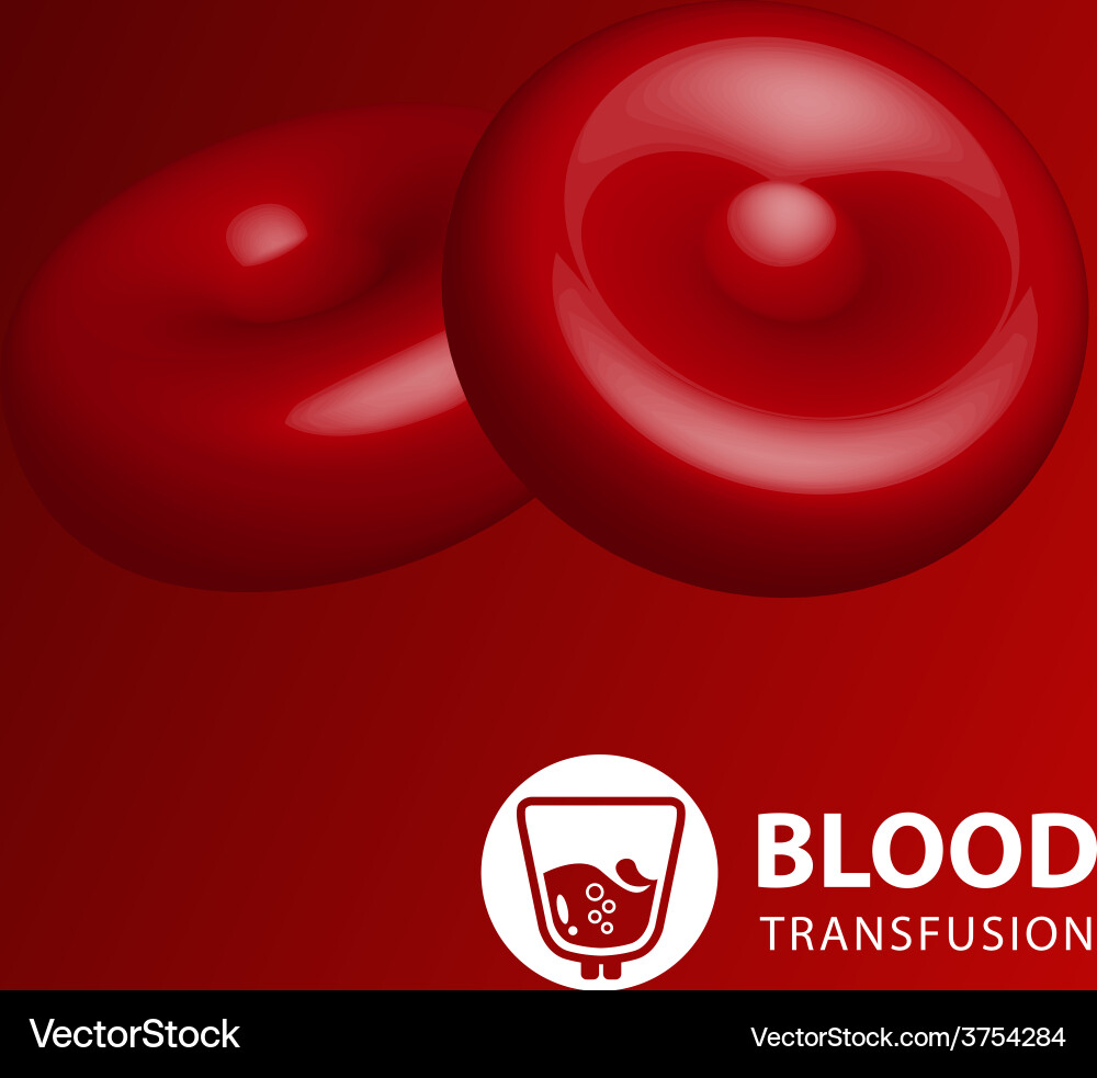 Bloodtransfusion02 Royalty Free Vector Image - VectorStock
