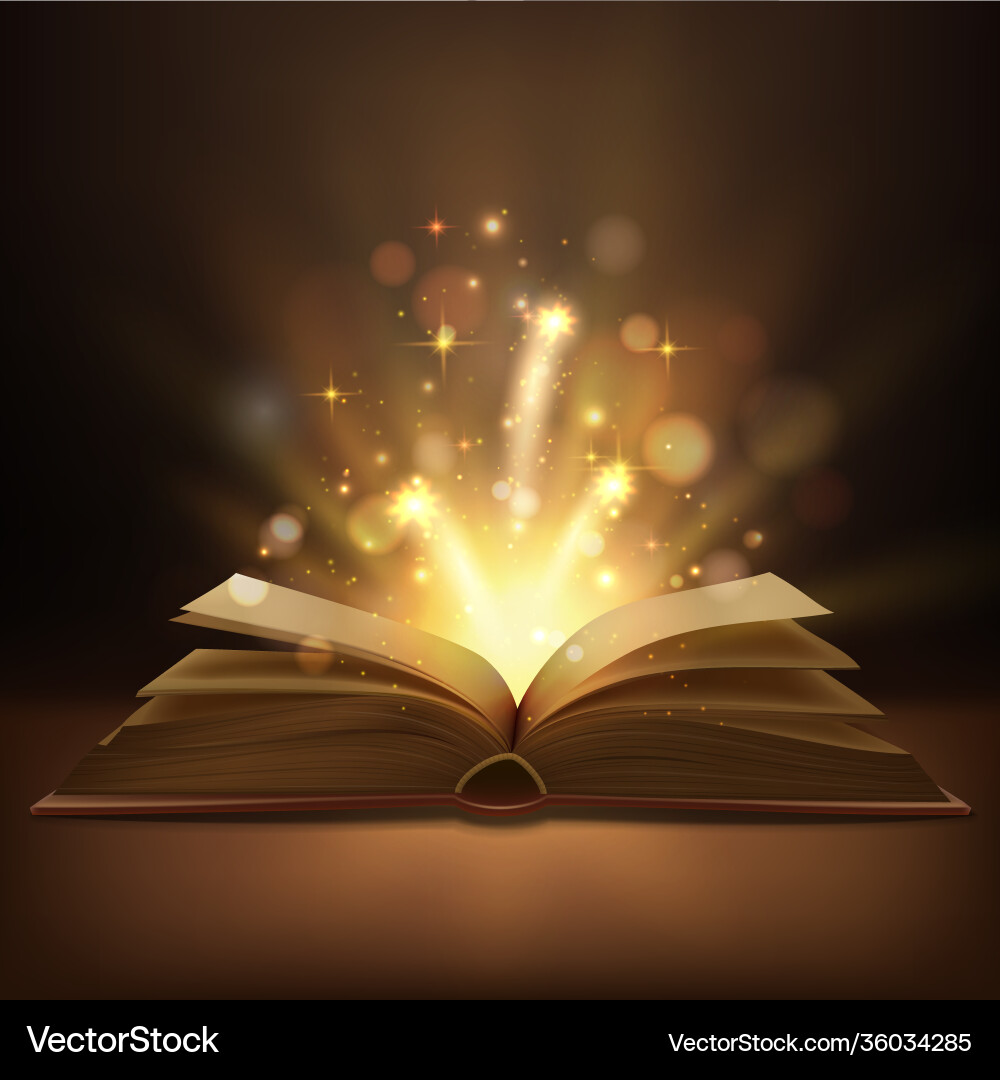 Realistic Open Book Vector Images (over 3,400)