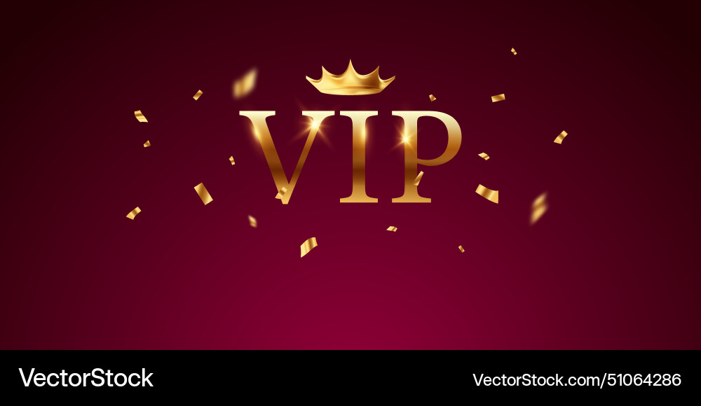 Luxury design vip background Royalty Free Vector Image