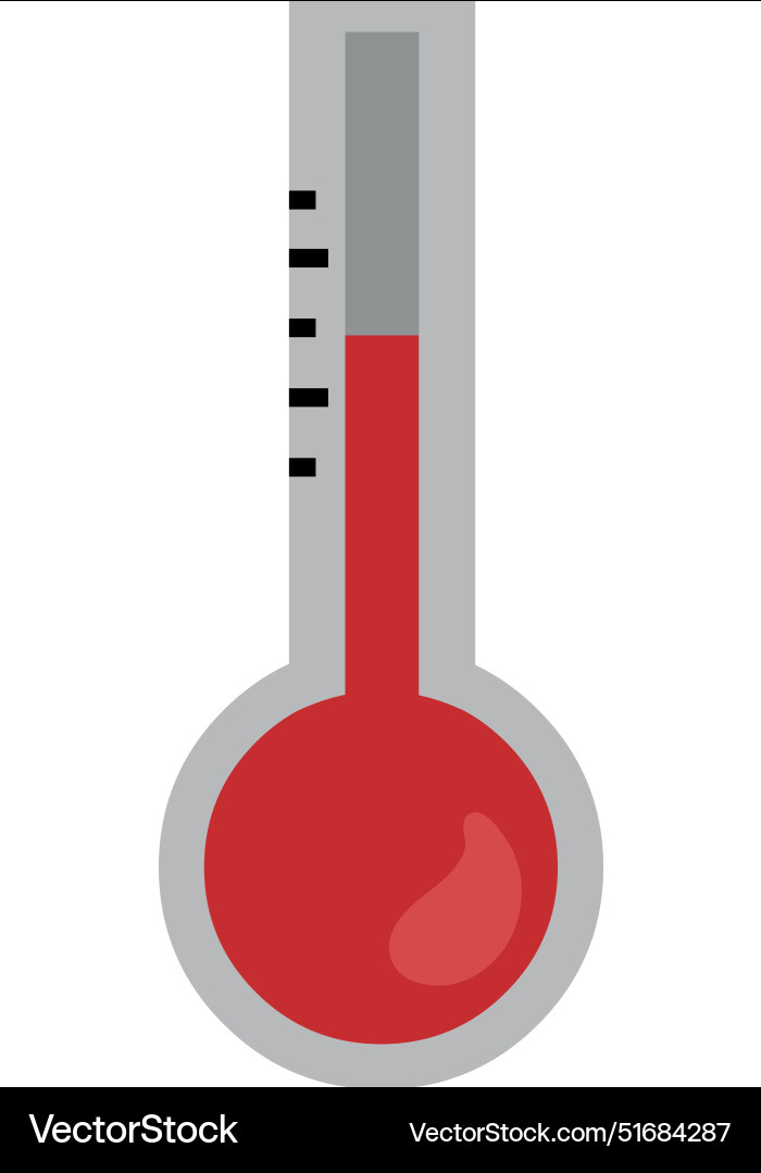 Thermometer Royalty Free Vector Image - VectorStock