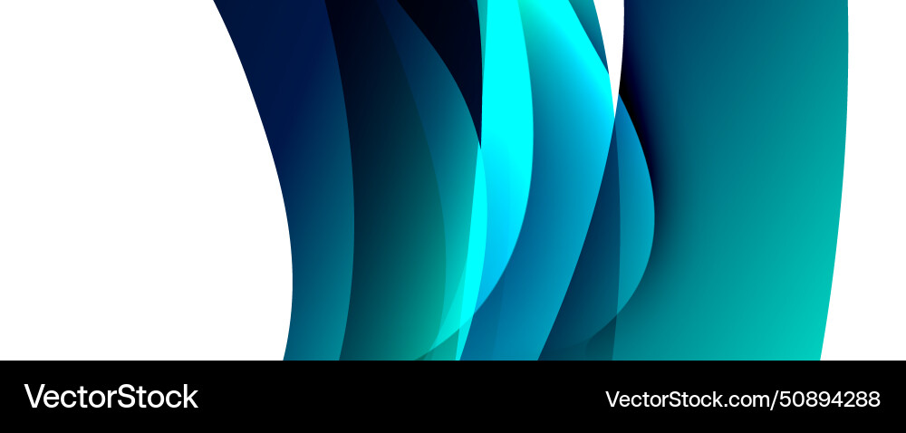 Trendy simple fluid color gradient abstract Vector Image