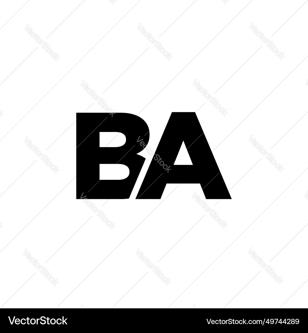 Ba Letters Vector Images (over 3,400)