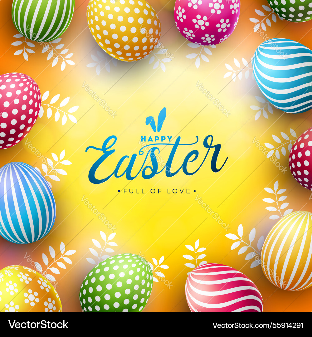 Happy easter Royalty Free Vector Image - VectorStock
