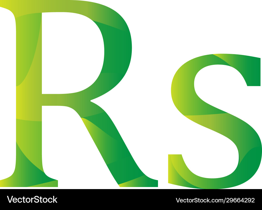 Rupee pakistan currency symbol icon Royalty Free Vector