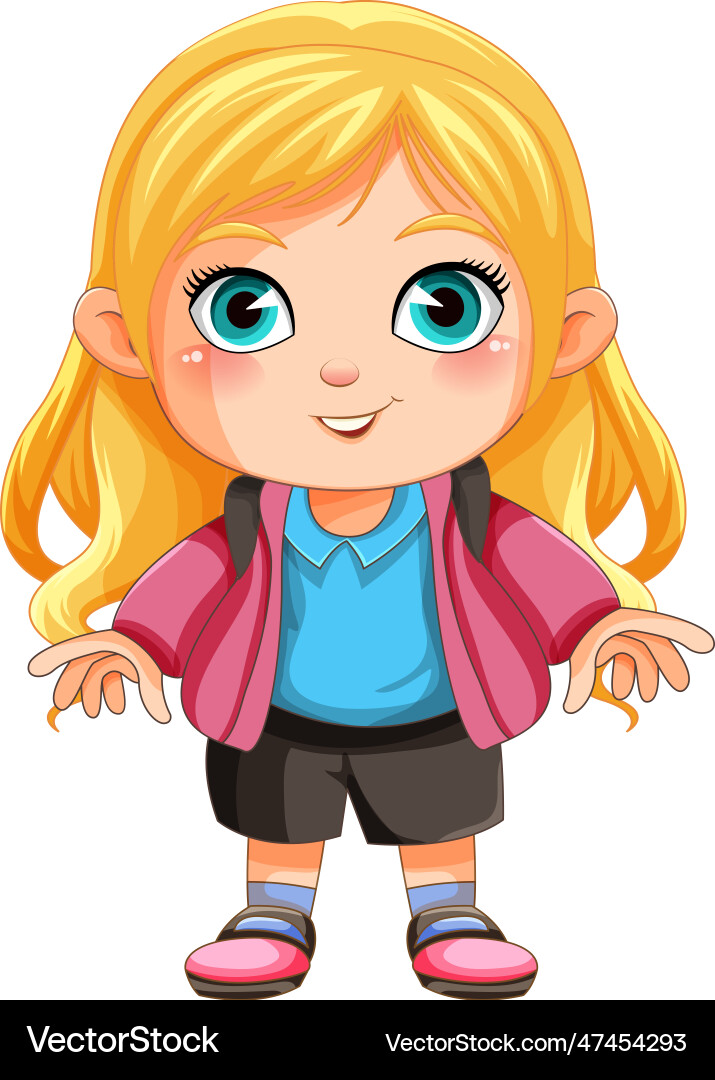 Cute Girl Cartoon Characters