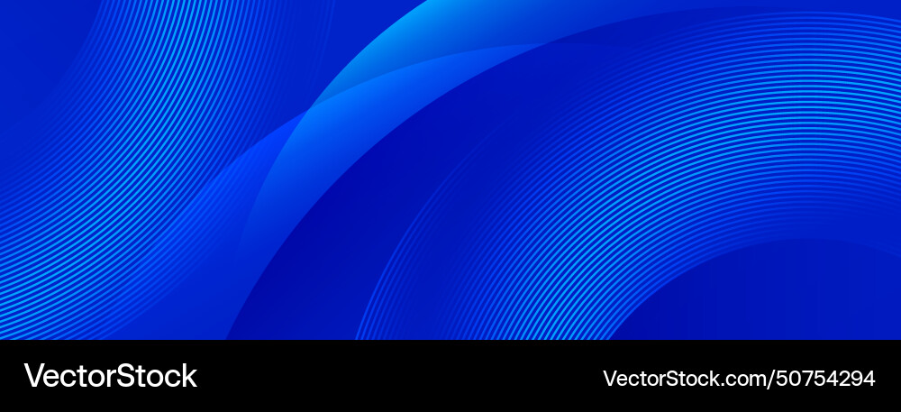 Blue abstract background modern gradient Vector Image