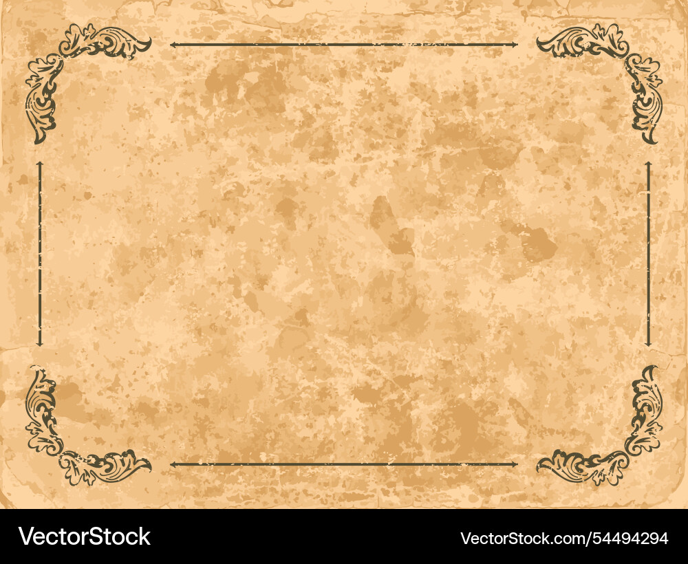 Vintage Textured Paper Background Royalty Free Vector Image