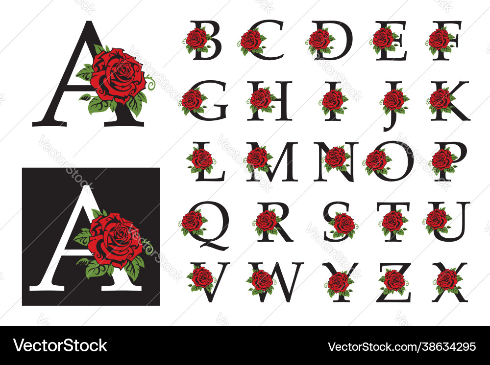 Alphabet 2 Royalty Free Vector Image - VectorStock