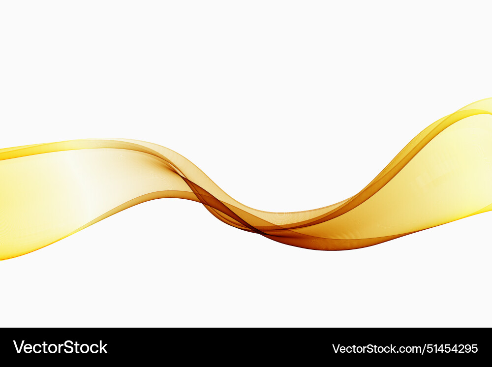 Flow of a smooth abstract wave transparent Vector Image