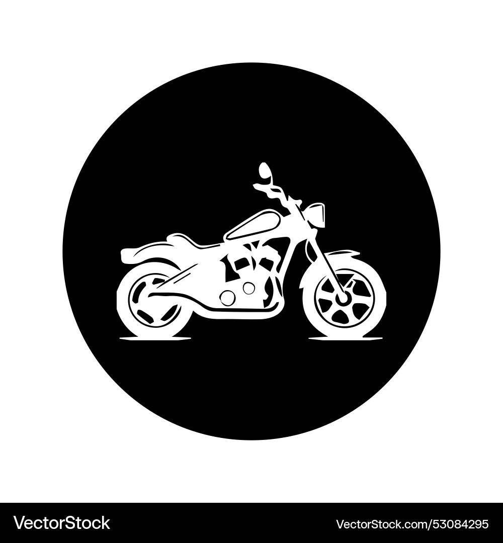Motorbike icon Royalty Free Vector Image - VectorStock