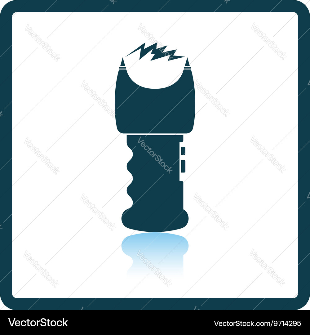 Stun gun icon Royalty Free Vector Image - VectorStock