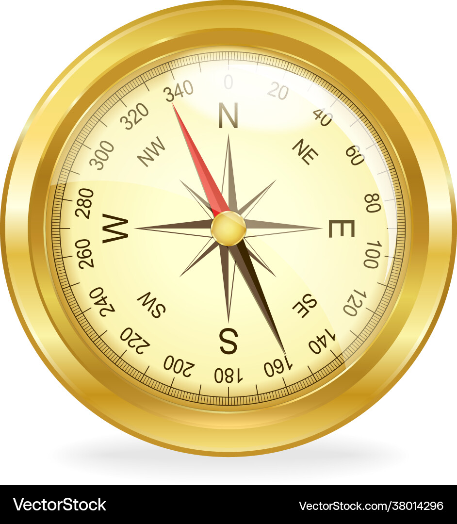 Compass Royalty Free Vector Image - VectorStock