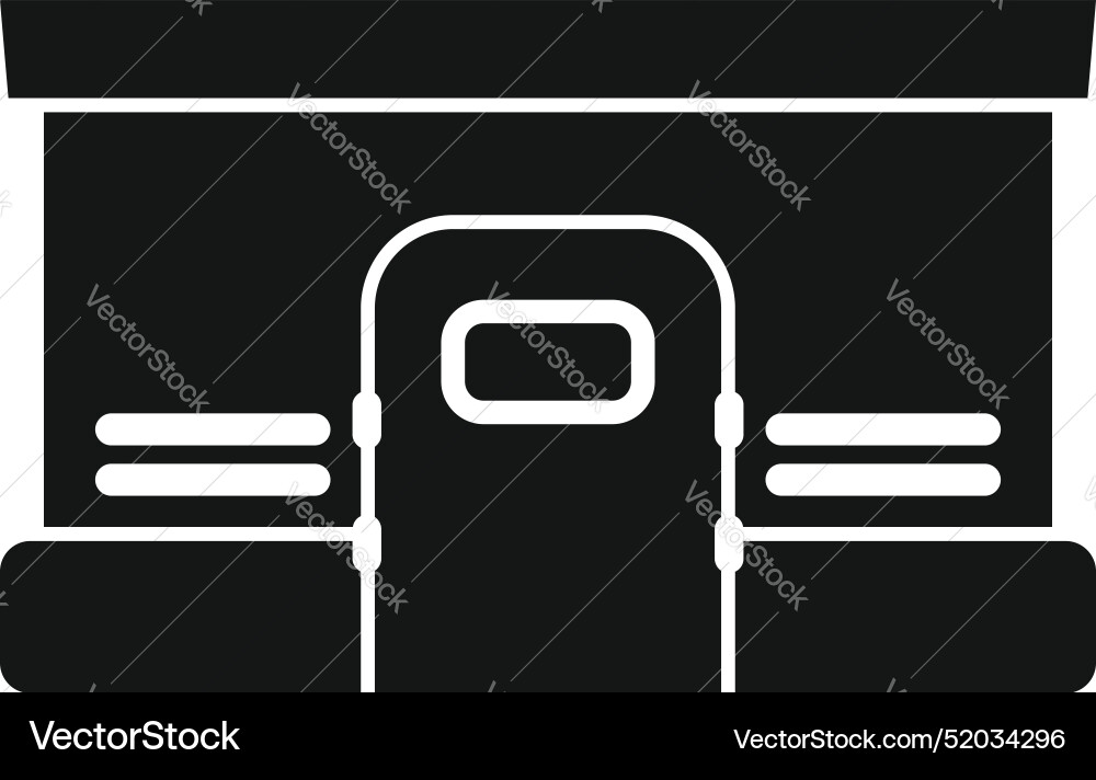Modern electric generator supplying green energy Vector Image