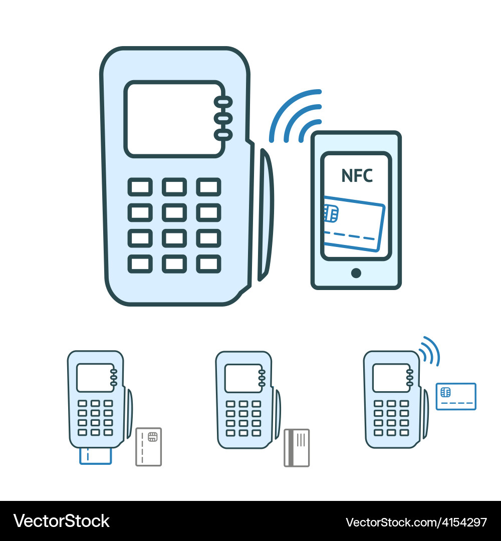Payment methods Royalty Free Vector Image - VectorStock