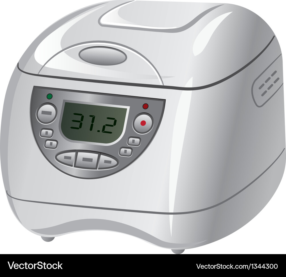 Electric cooker Royalty Free Vector Image - VectorStock