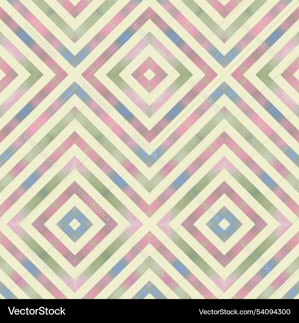 Seamless pattern of soft pastel colors zig Vector Image
