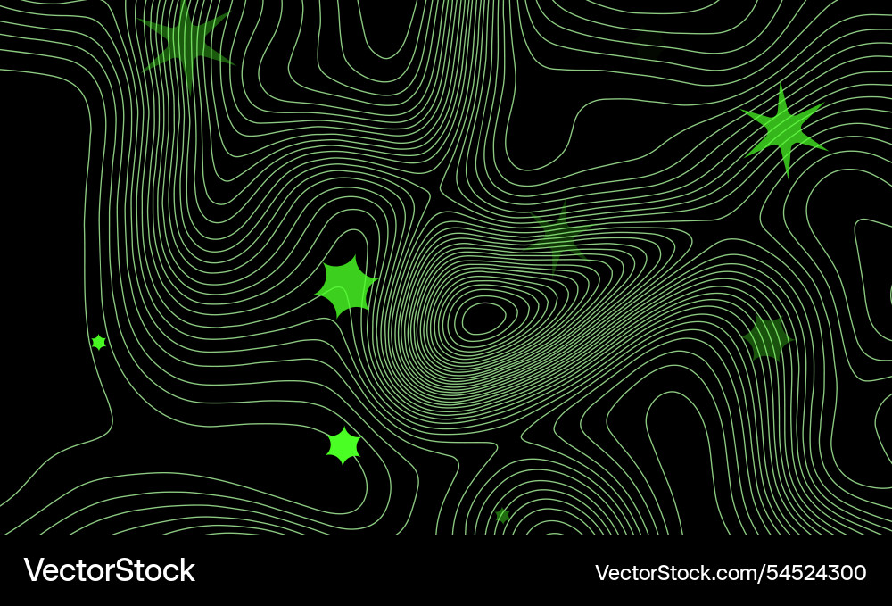 Star funky line retrofuturism abstract retro wave Vector Image