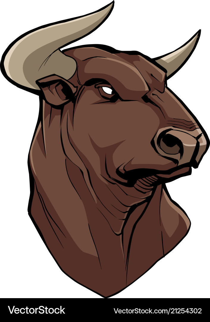 Bull Vector Images & Graphics for Commercial Use | VectorStock