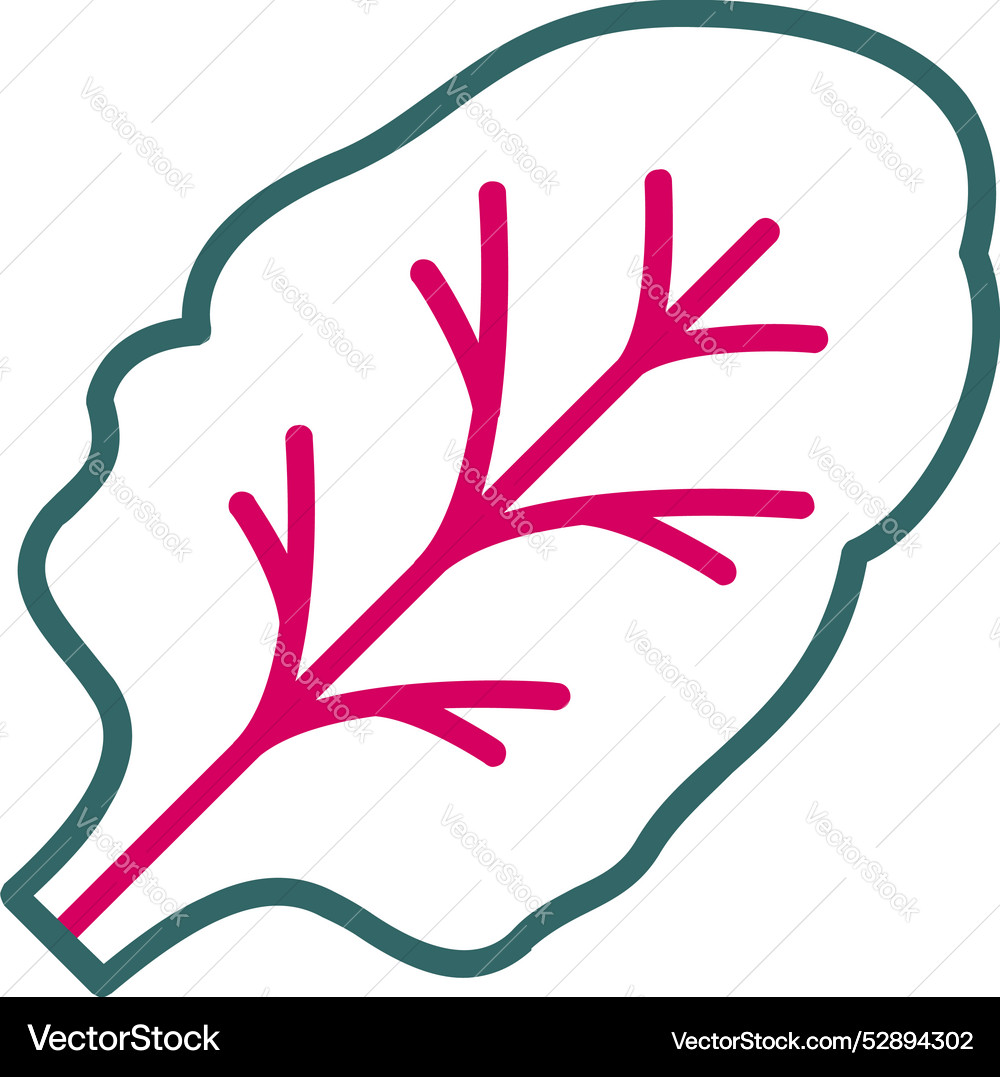 Chard icon design Royalty Free Vector Image - VectorStock