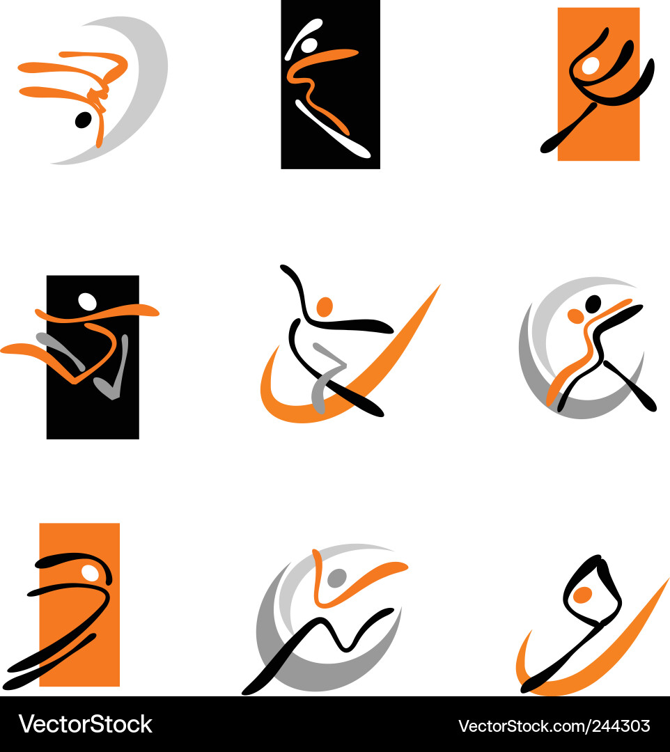 Ballerina Dance Performance Royalty Free Vector Image