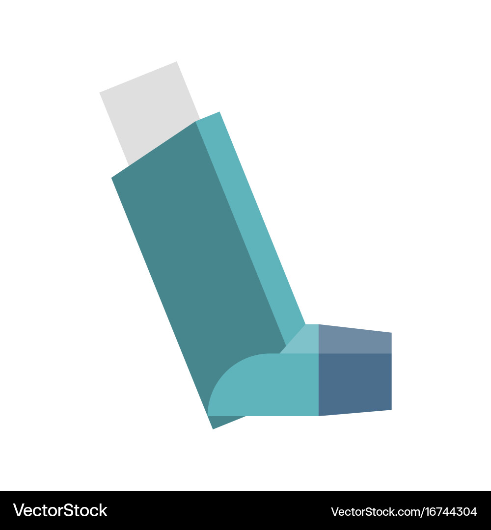 Inhaler Medication Royalty Free Vector Image - VectorStock