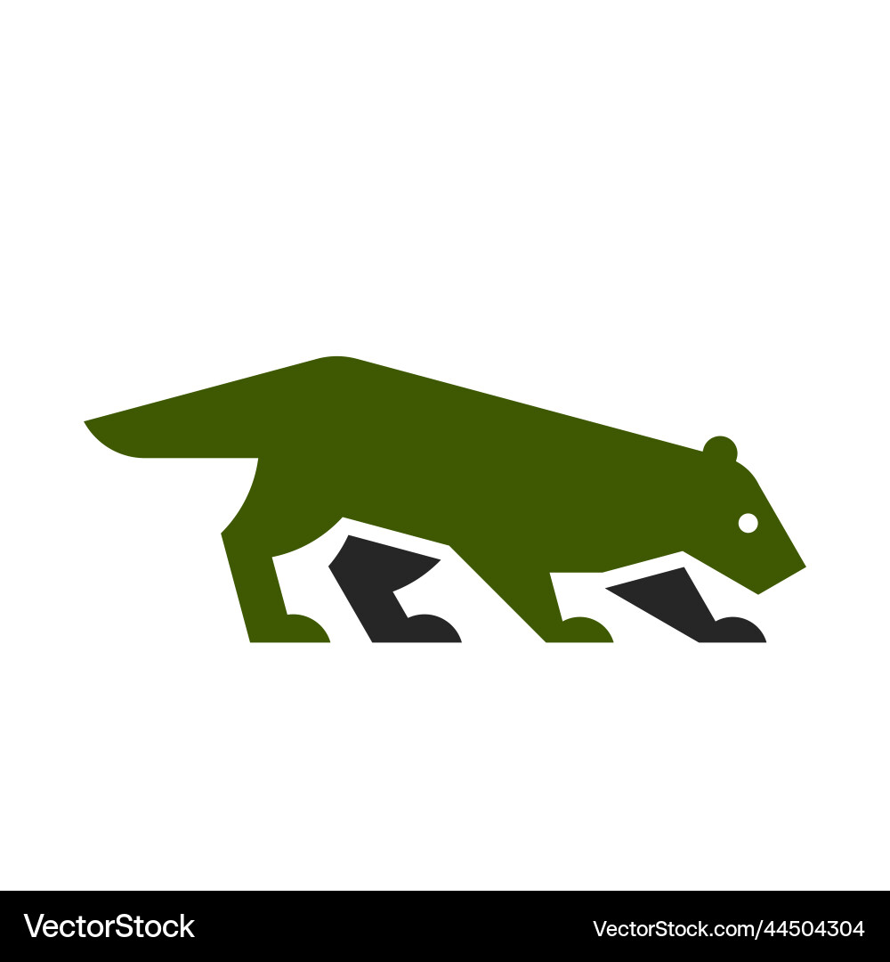 Mink logo Royalty Free Vector Image - VectorStock