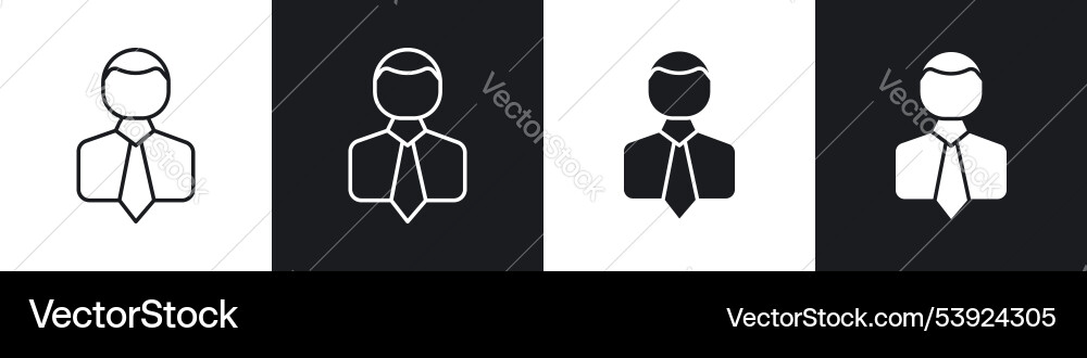 Manager icon Royalty Free Vector Image - VectorStock