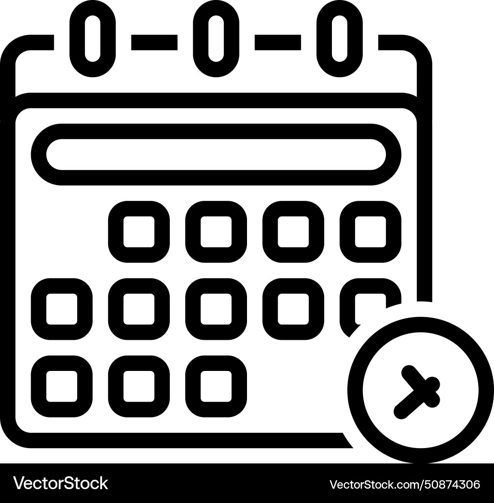 Schedule Royalty Free Vector Image - VectorStock