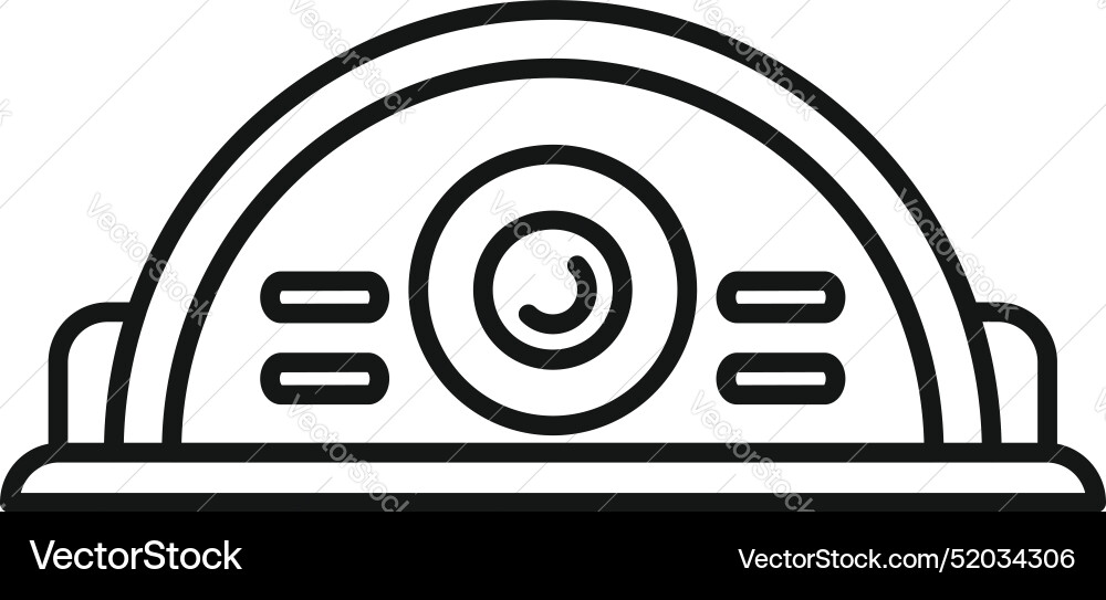 Smart Home Security Camera Watching Over You Vector Image 
