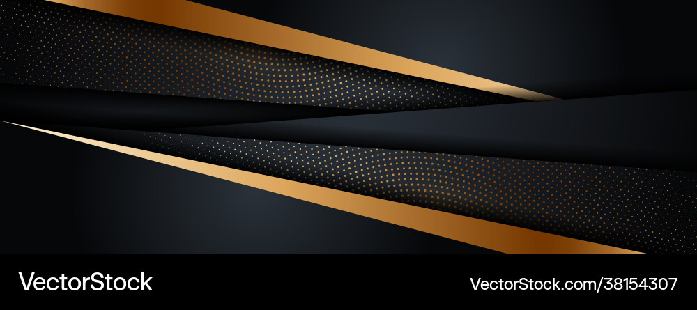 Modern Golden Abstract Background Royalty Free Vector Image