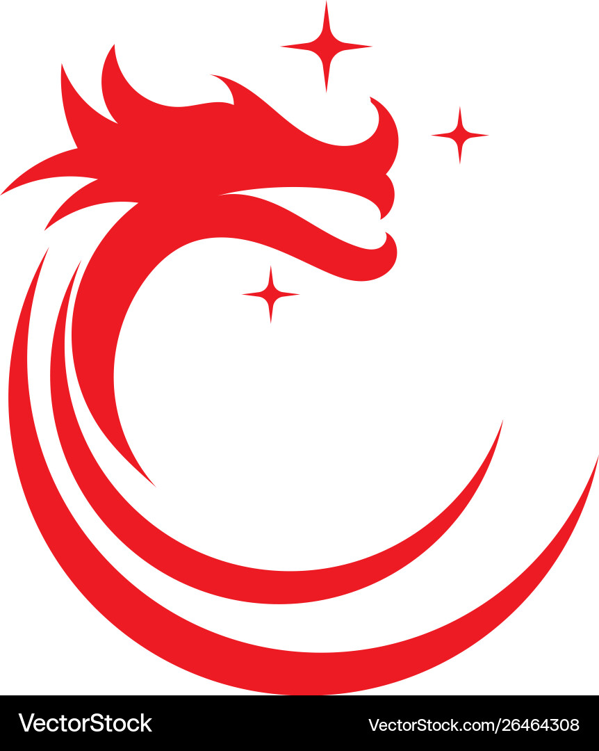 Dragon icon Royalty Free Vector Image - VectorStock