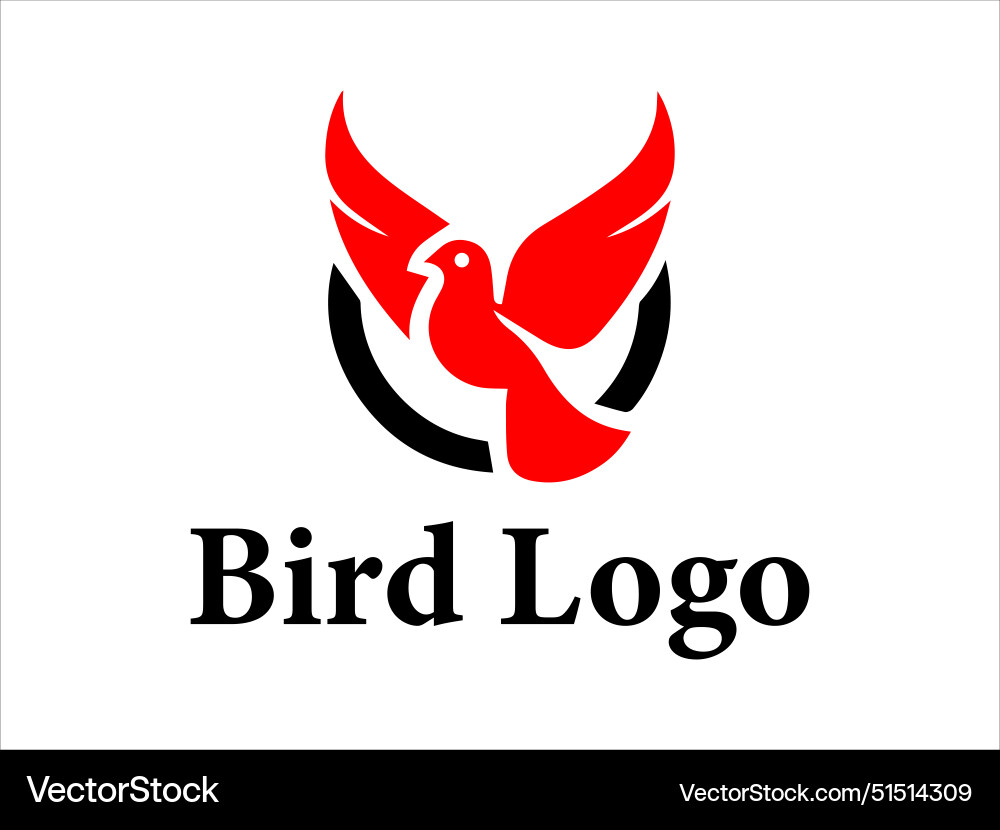 Bird logo Royalty Free Vector Image - VectorStock
