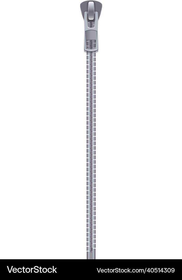 Metal fastener realistic composition Royalty Free Vector