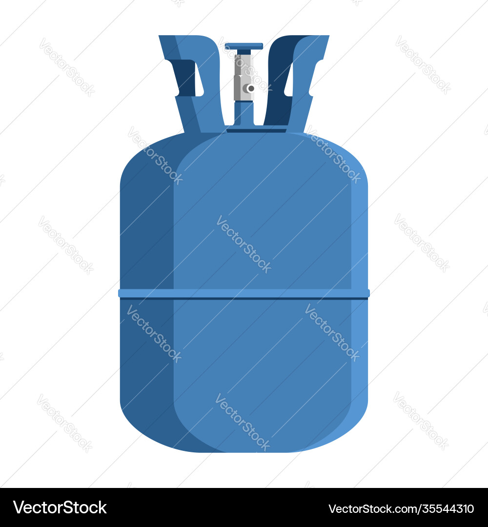 Freon tank refrigerant - cooling gas container Vector Image