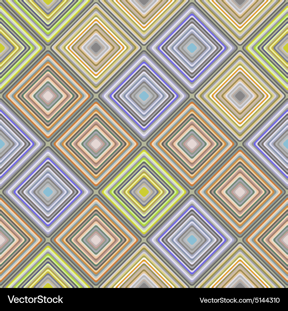 Geometric Rhombus Pattern Royalty Free Vector Image