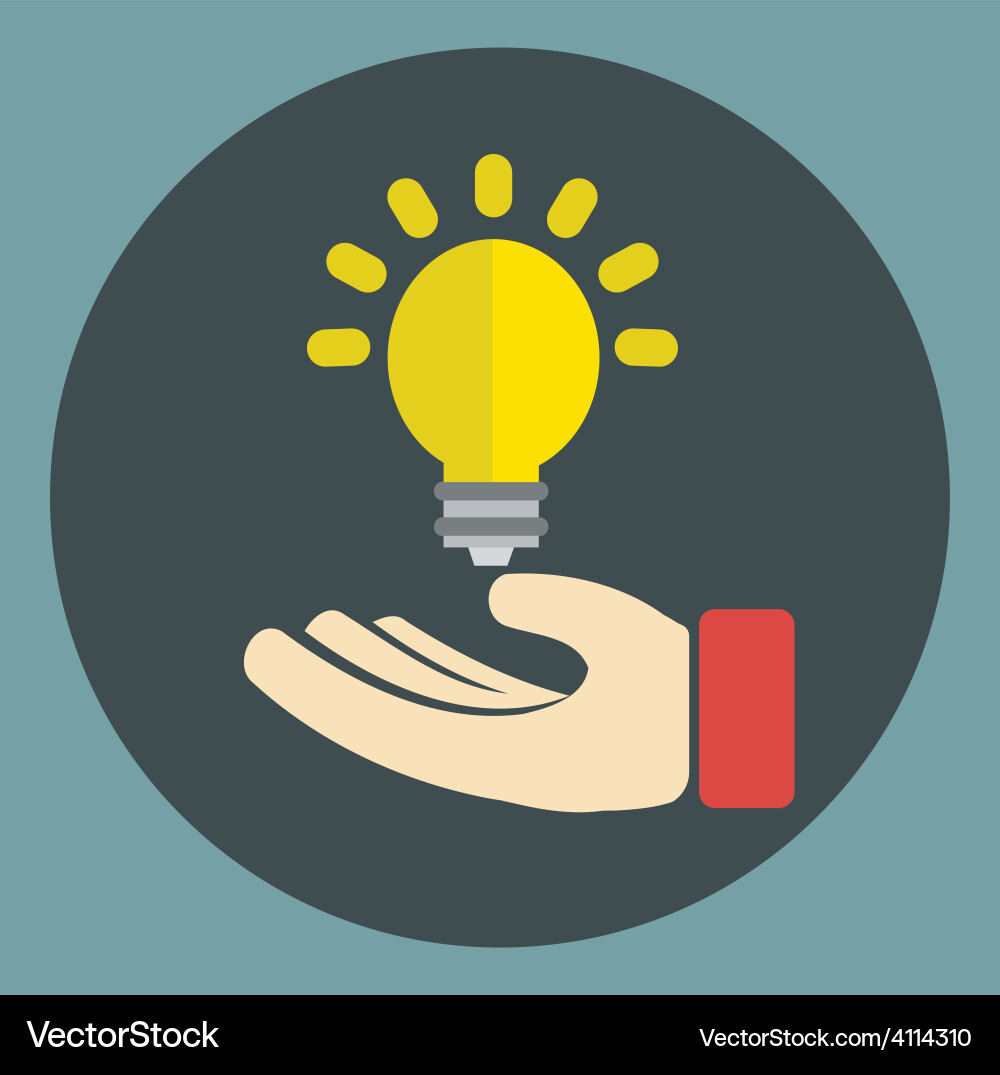 Ideas icon Royalty Free Vector Image - VectorStock