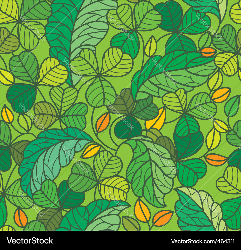 Leaf background Royalty Free Vector Image - VectorStock