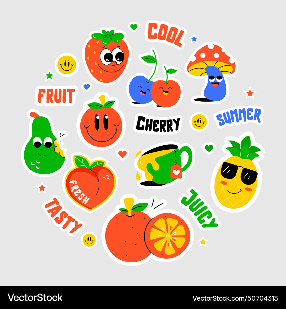Fruits Royalty Free Vector Image - VectorStock