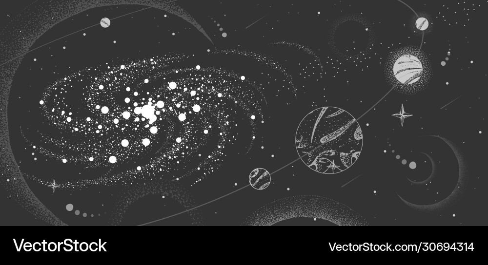 Astrology background Royalty Free Vector Image