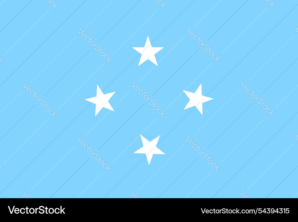 Micronesia flag pattern background Royalty Free Vector Image