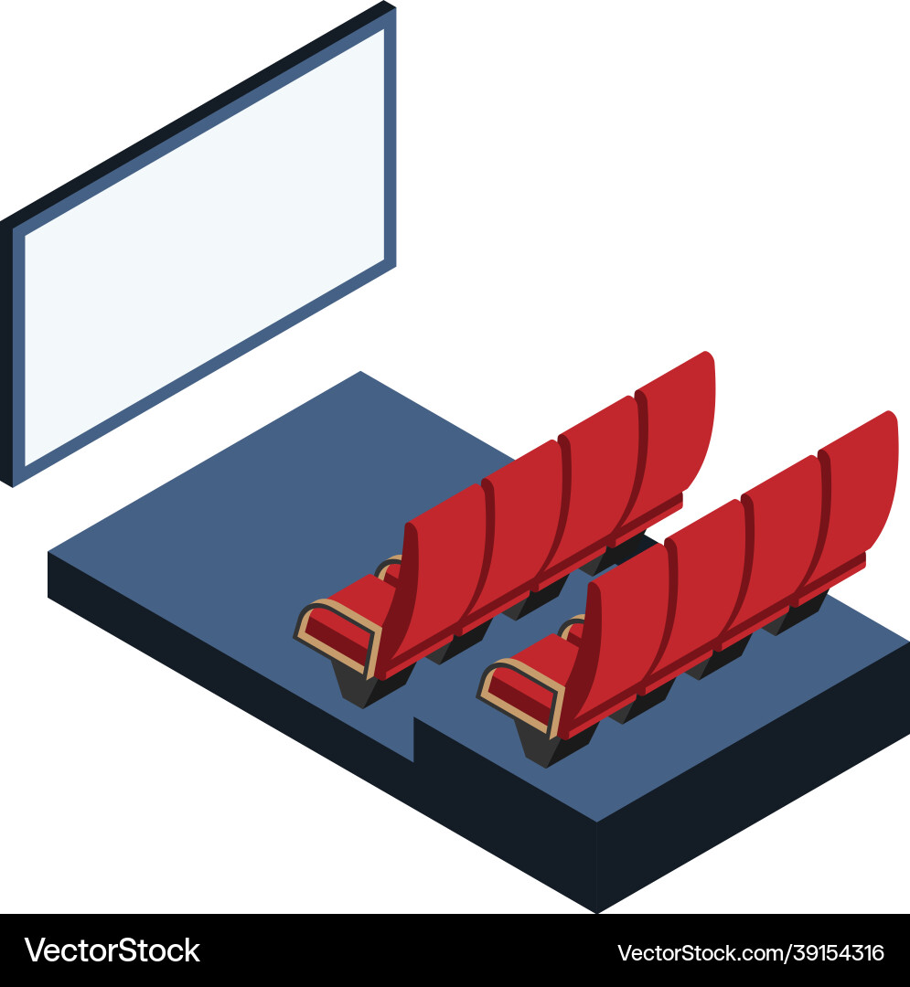 Cinema hall Royalty Free Vector Image - VectorStock