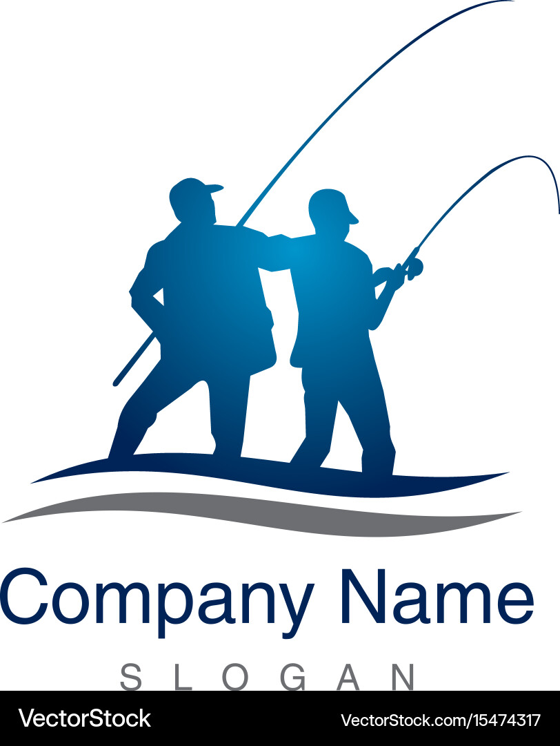 Fisher design Royalty Free Vector Image - VectorStock