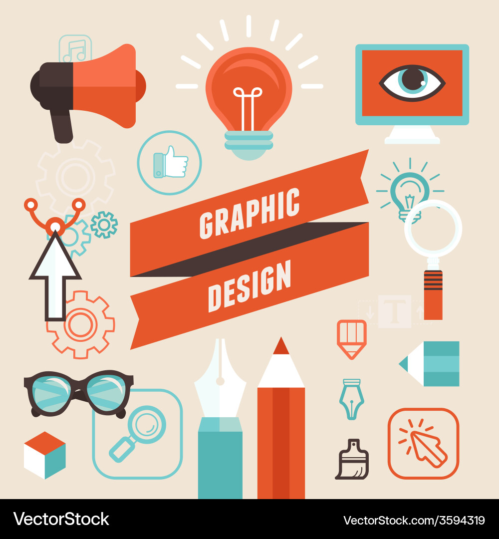 Graphic designer Royalty Free Vector Image - VectorStock