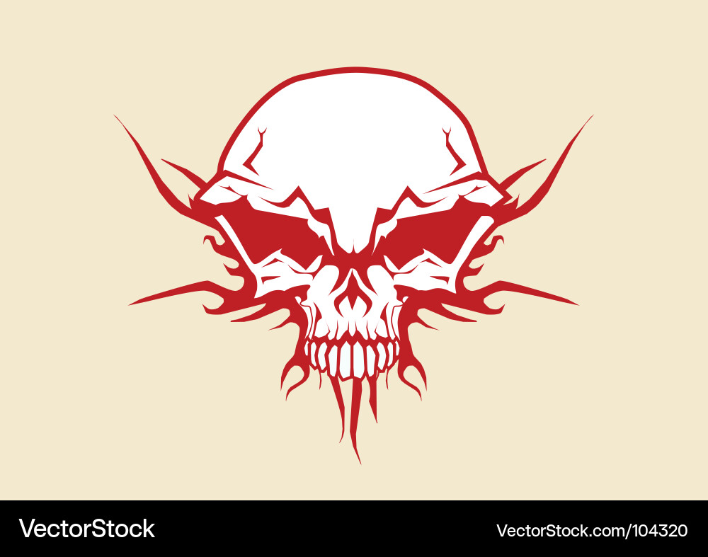 Skull Royalty Free Vector Image - VectorStock